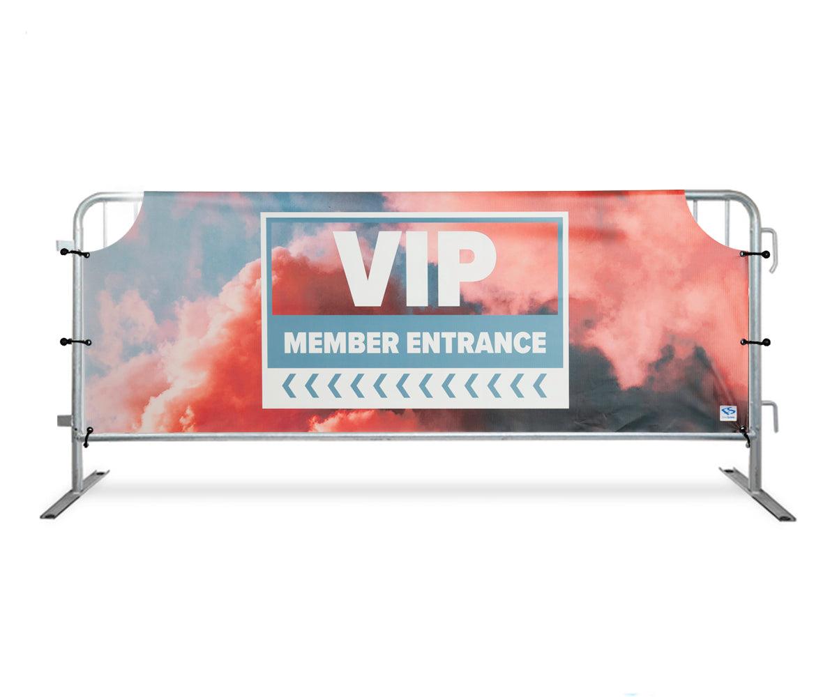 811 Series - Ultra-Clarity Vinyl Printed Barricade Cover