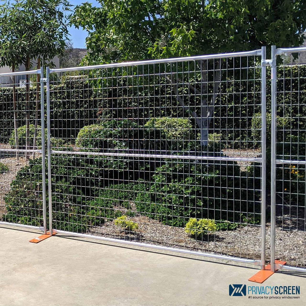 6-ft x 50 Steel Temporary Fence Panel Kit