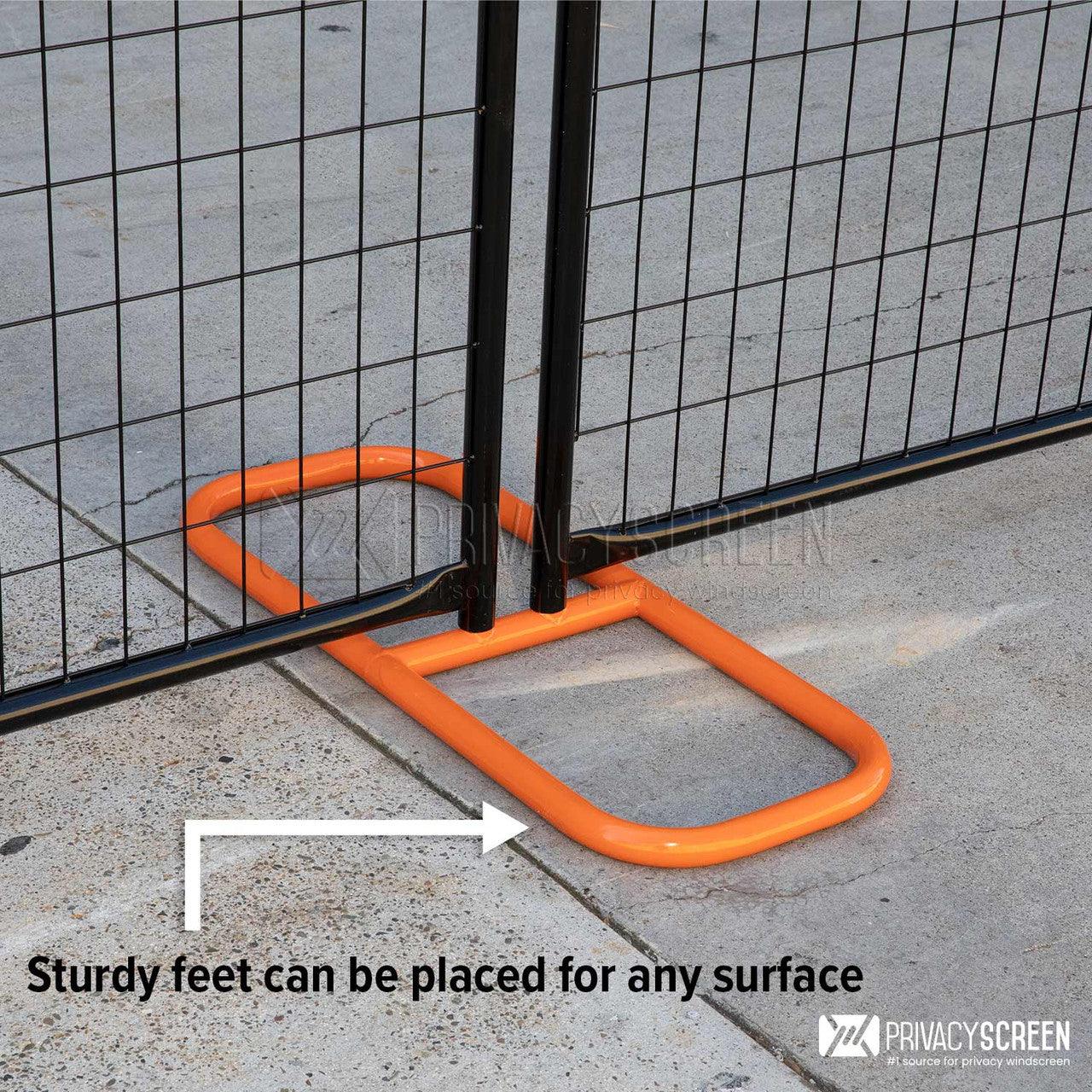 6-ft x 50 Steel Temporary Fence Panel Kit