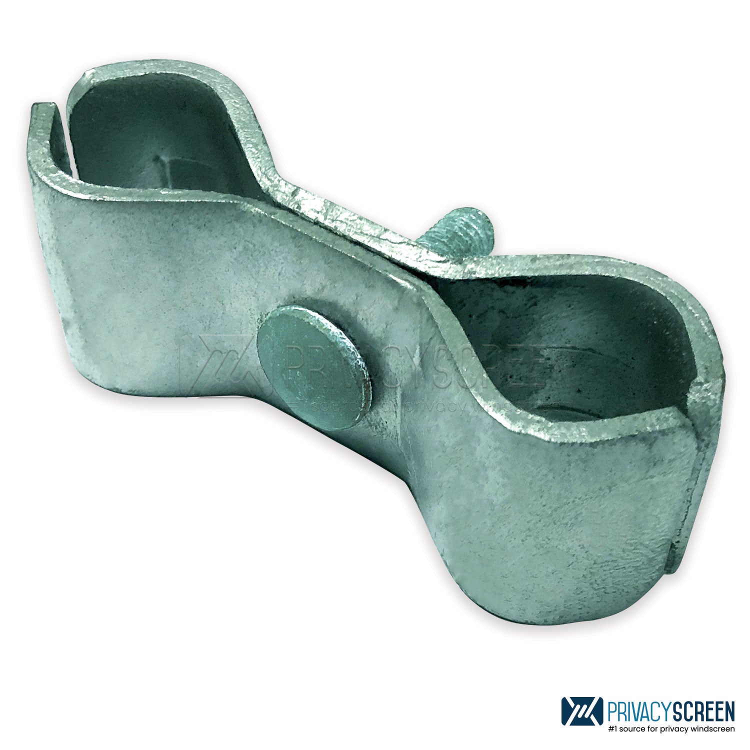 Galvanized Steel Temporary Fence Panel Clamps w/ Hardware (Kit of 6)