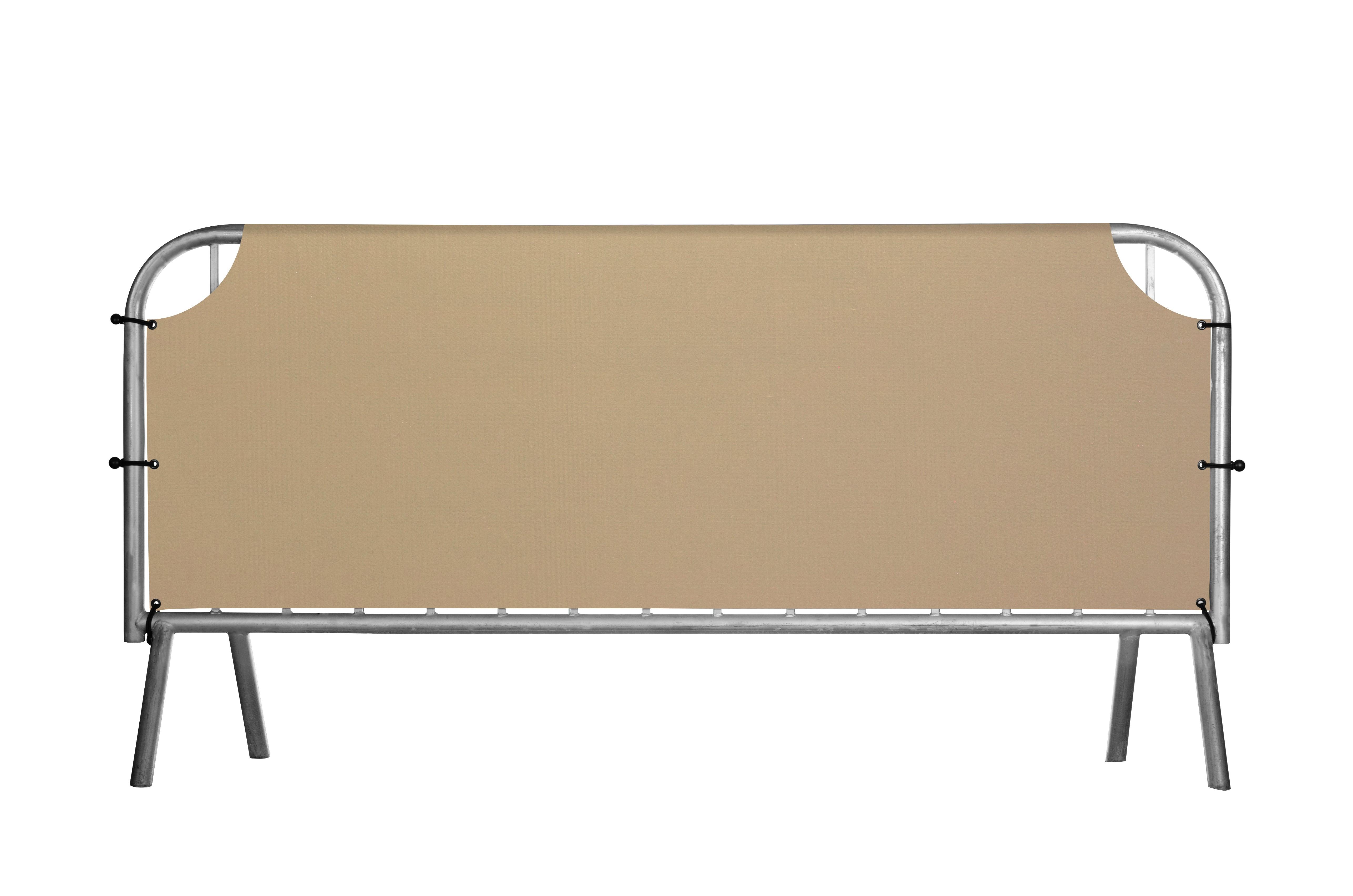 810 Series - Solid Vinyl Barricade Cover