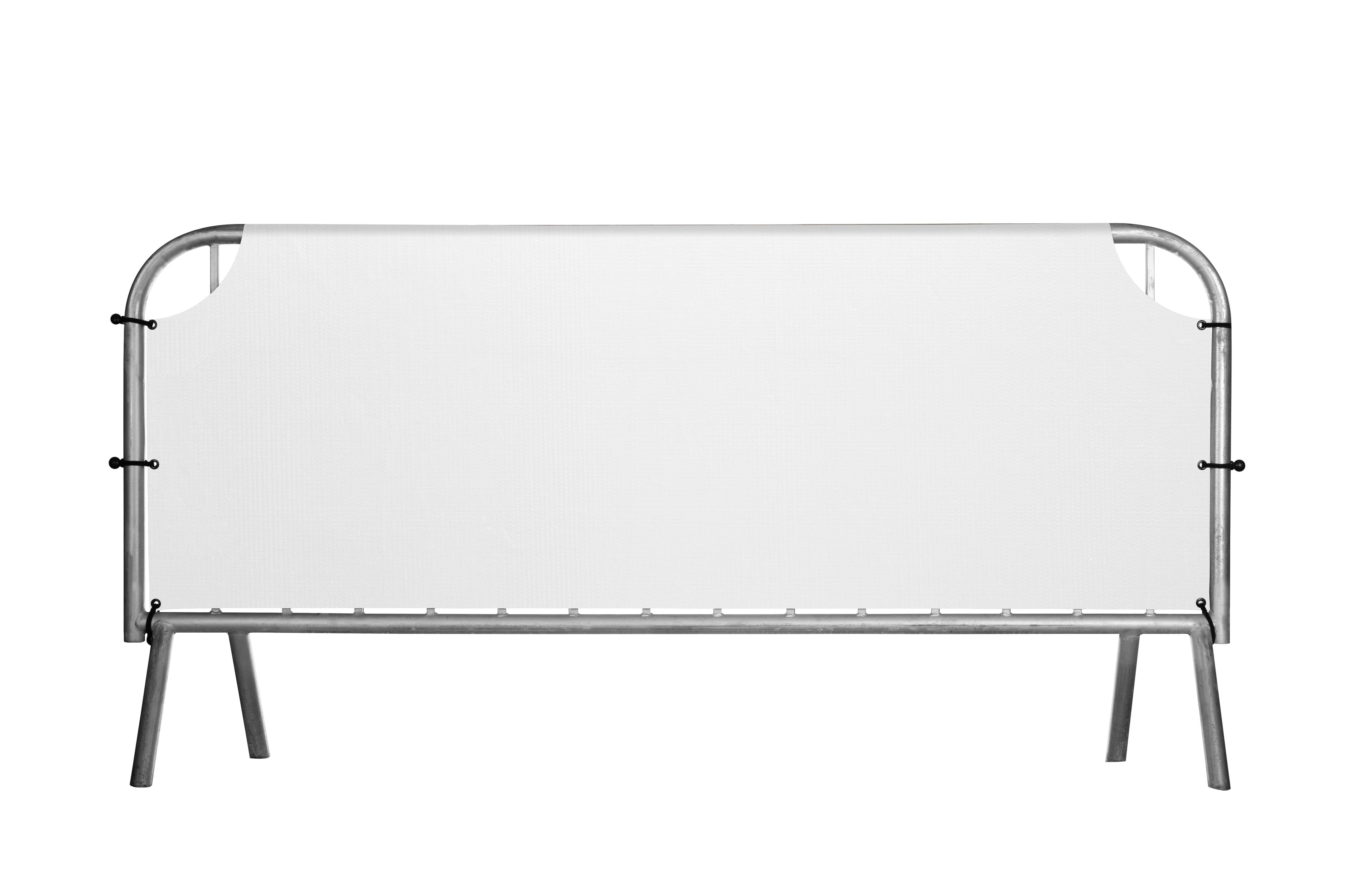 810 Series - Solid Vinyl Barricade Cover